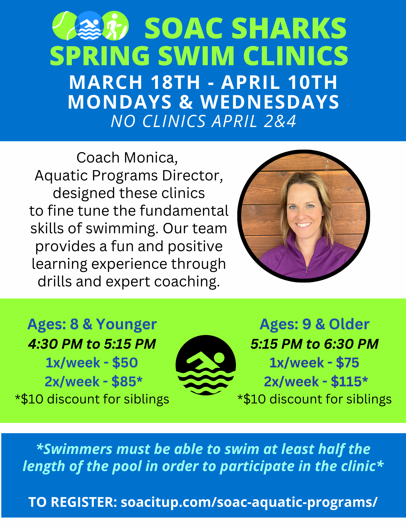 SOAC Youth Aquatics Programming | SOAC